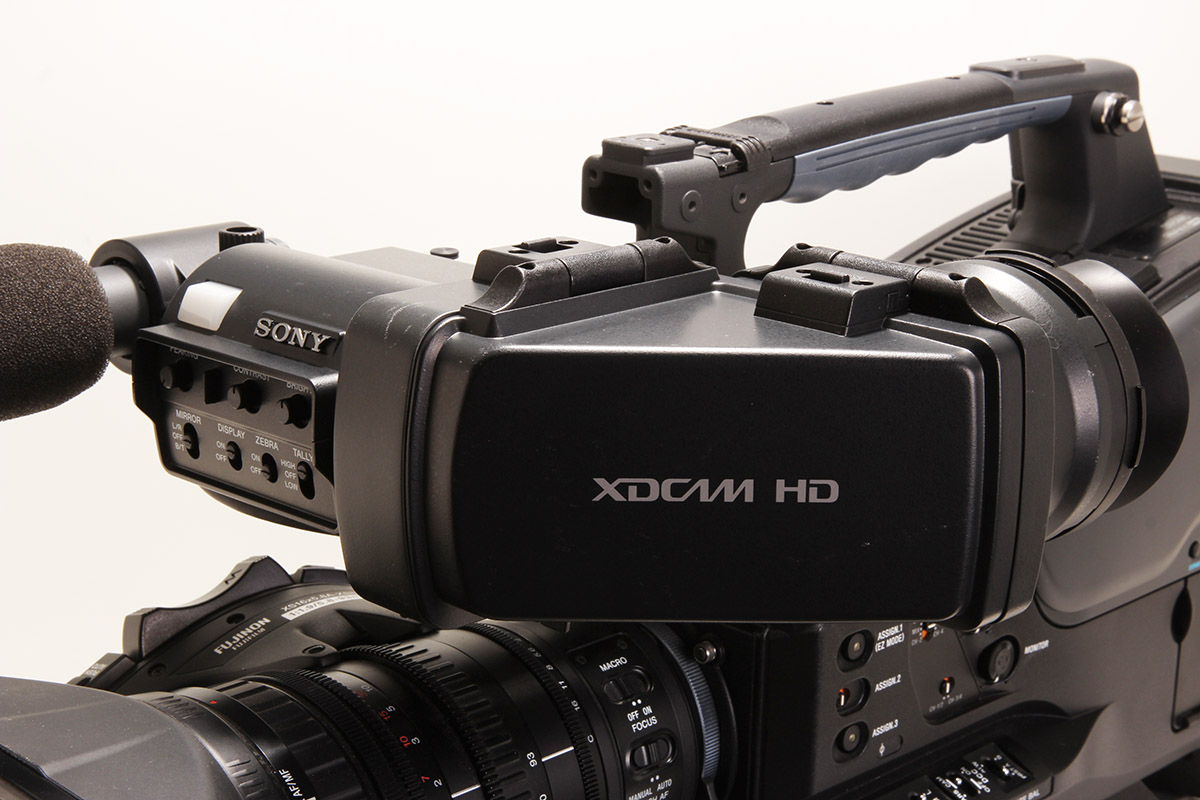 Sony PMW-320k XDCAM Camcorder w/ Fujinon XS16x5.8a Lens & CBK-VF01 EVF ...