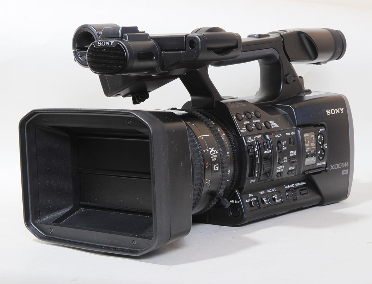 Sony PXW-X160 Full HD XDCAM 25x Optical Zoom Handheld Camcorder – 90 ...