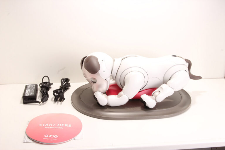 Sony AIBO ERS-1000 Entertainment Robot Dog – Ivory White | Monkee Deals!