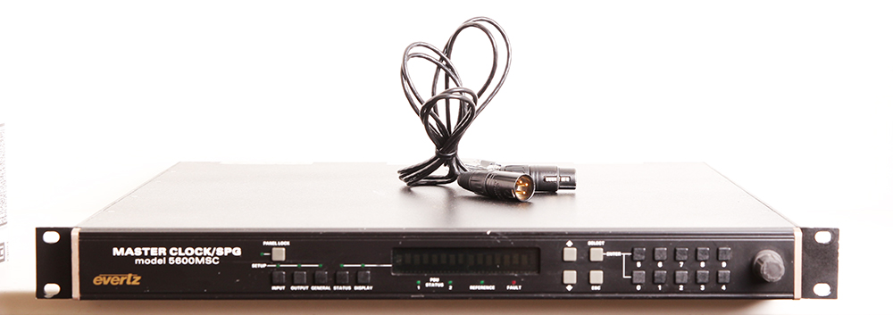Evertz 5600MSC Master Sync and Clock Generator | Monkee Deals!